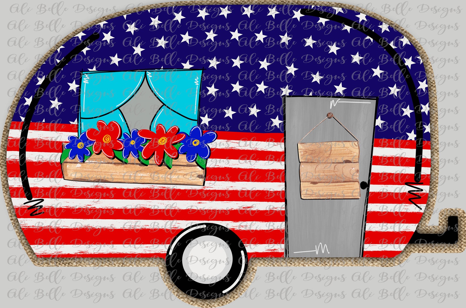 Camper Sublimation Design Download Aparecium Design Co PNG | Etsy