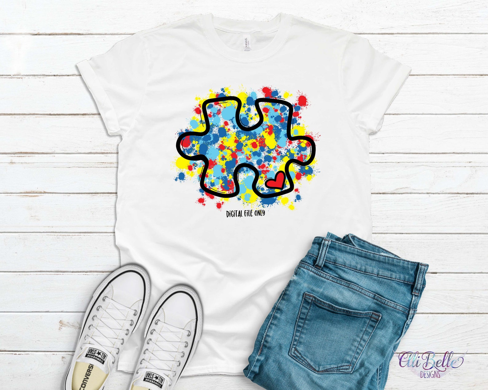 Autism Sublimation PNG Design Autism Love Autism - Etsy