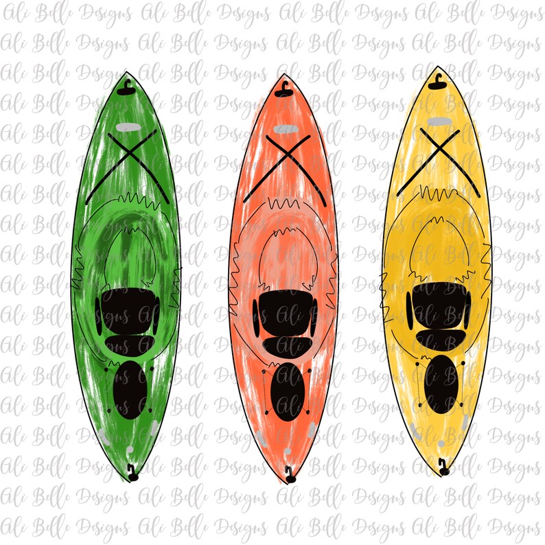 Kayak Kayak Design Camp Life Sublimate Digital Download - Etsy