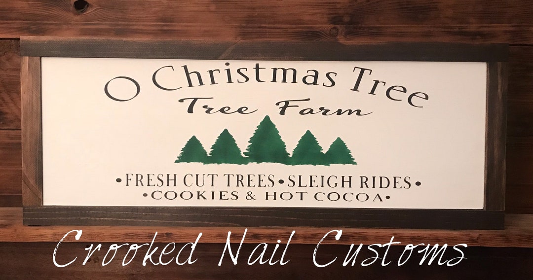 O Christmas Tree Christmas Signs Wooden Christmas Signs - Etsy
