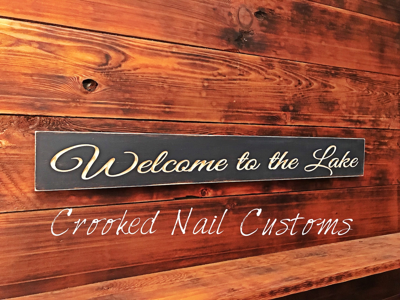 Welcome to the Lake Lake Signs Lake Life Beach Signs - Etsy