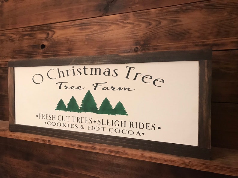 O Christmas Tree Christmas Signs Wooden Christmas Signs | Etsy