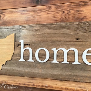 Barn Wood Sign Ohio Sign Farmhouse Decor Ohio Decor Rustic Decor Wooden ...
