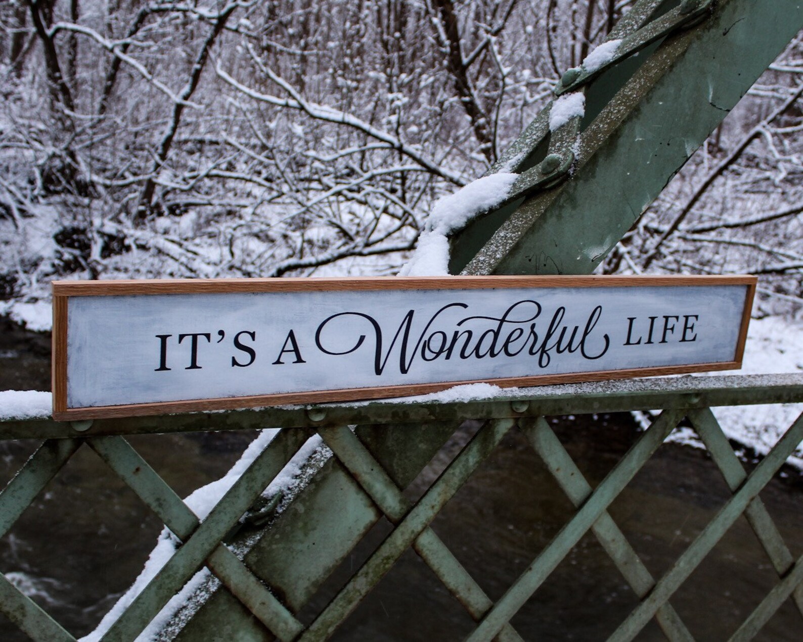 Its a Wonderful Life Its a Wonderful Life Sign Framed | Etsy