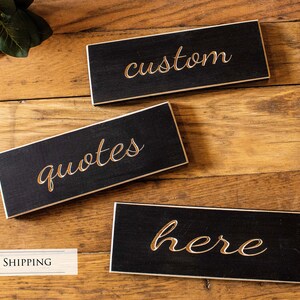Custom Engraved Signs Custom Block Signs Custom Wedding - Etsy