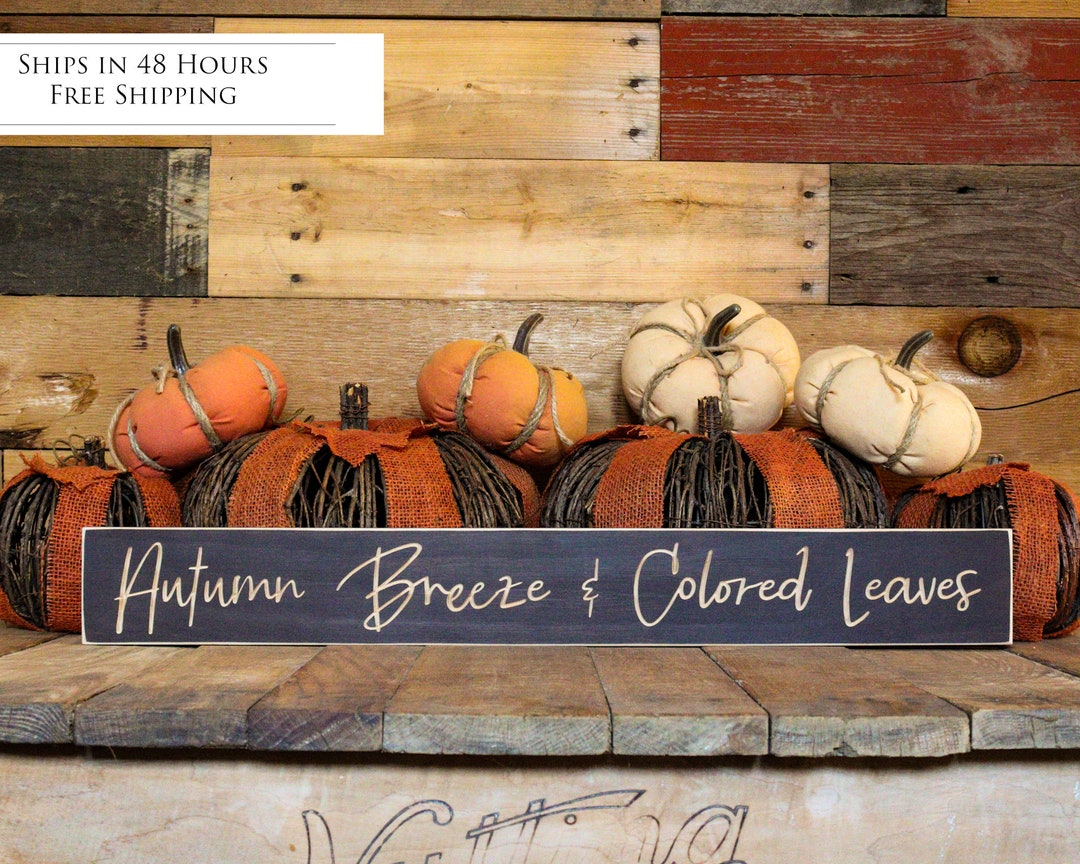 Fall Signs Fall Decor Autumn Decor Autumn Signs - Etsy