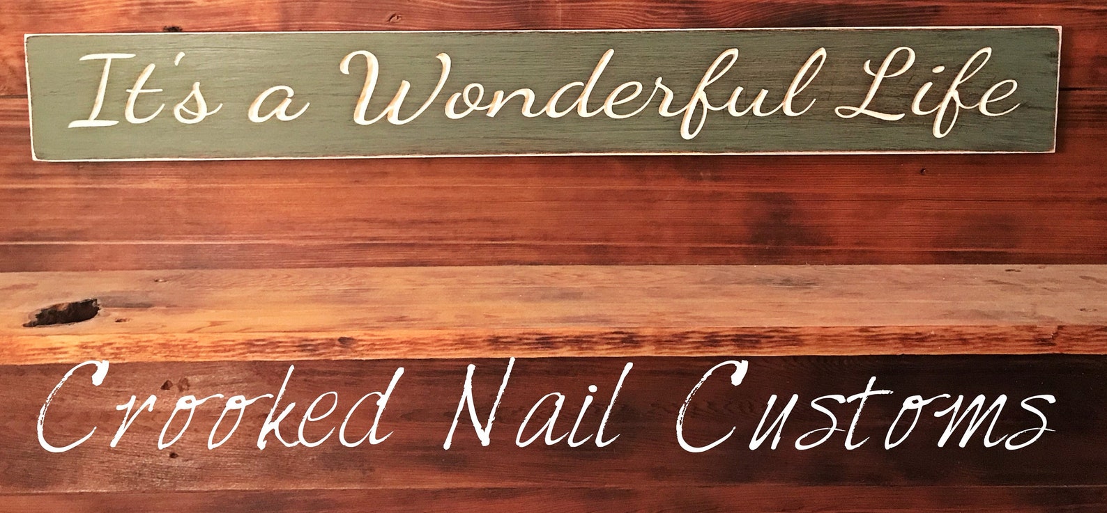 It's a Wonderful Life It's a Wonderful Life Sign | Etsy