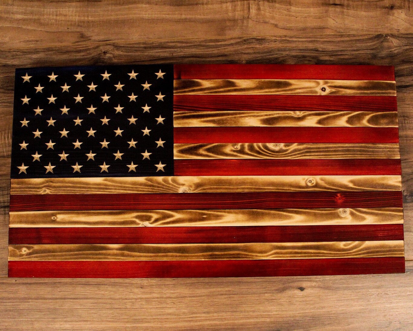 Rustic Wooden Flag Wooden Flag Wooden American Flag - Etsy