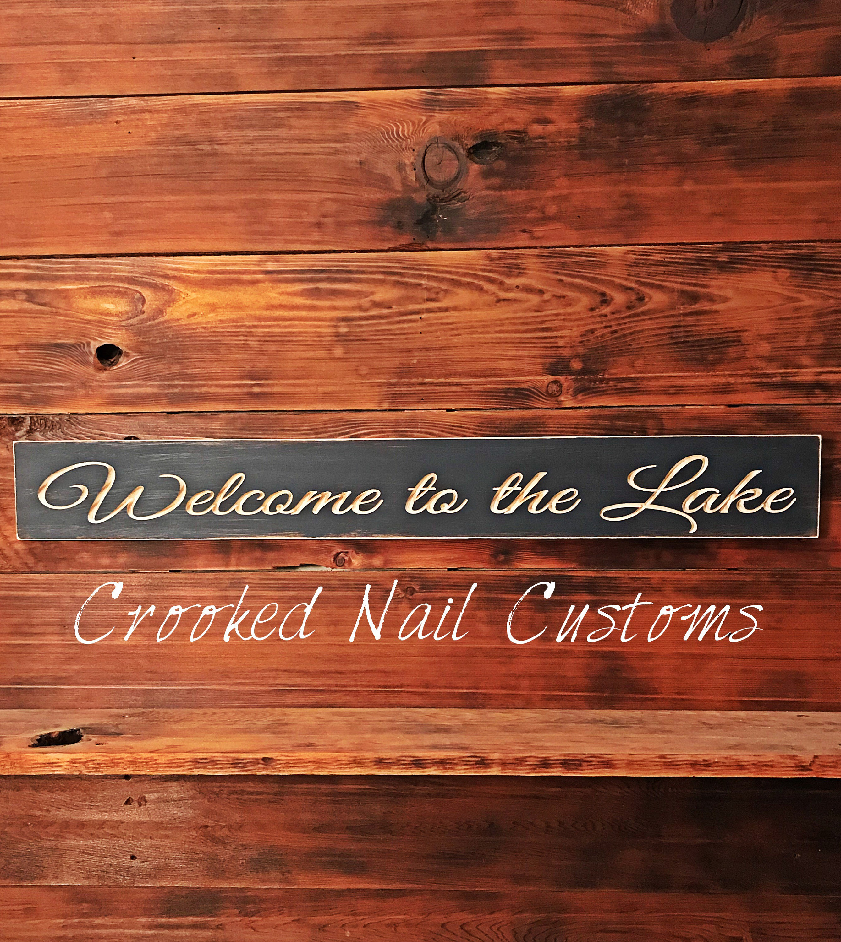 Welcome to the Lake Lake Signs Lake Life Beach Signs - Etsy