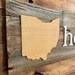Barn Wood Sign Ohio Sign Farmhouse Decor Ohio Decor - Etsy