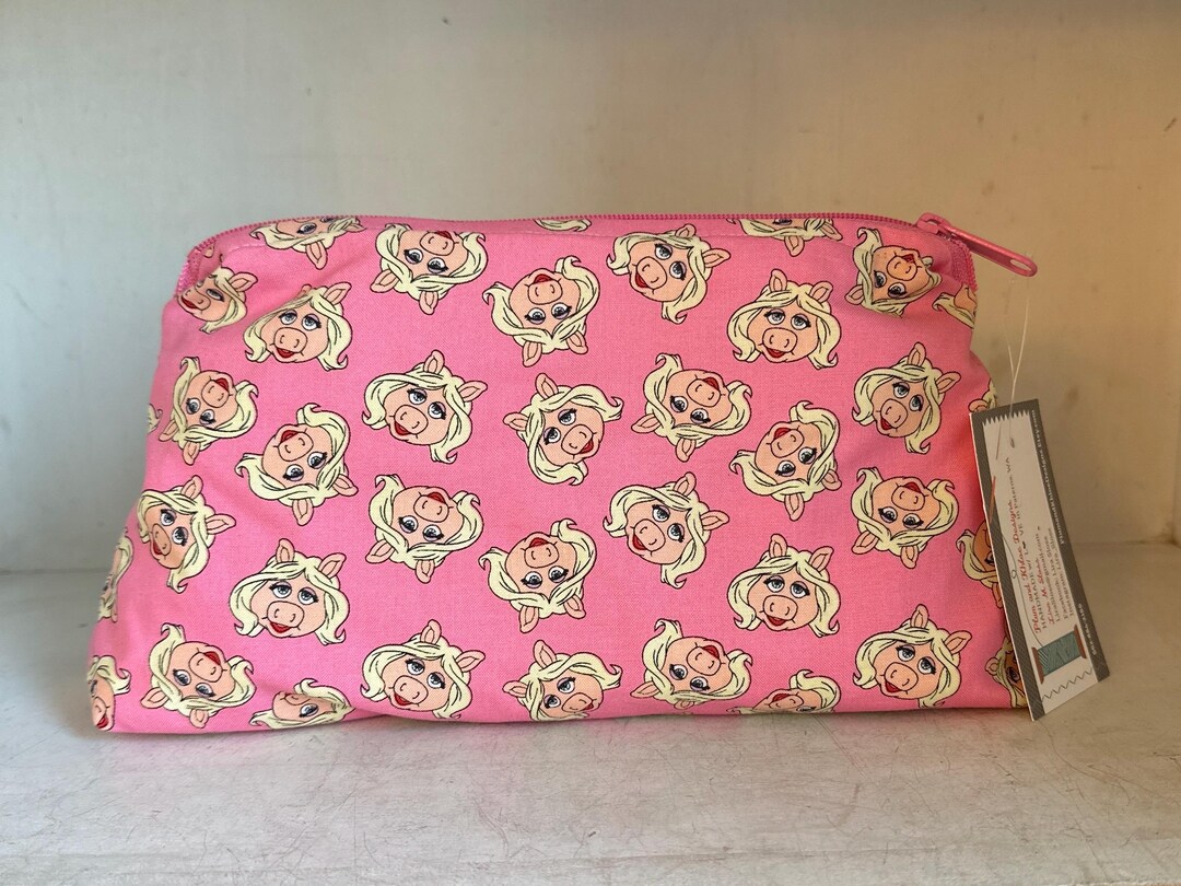 The Muppets-miss Piggy Pink. Zipper Pouch, Zipper Bag, Cosmetic Bag ...
