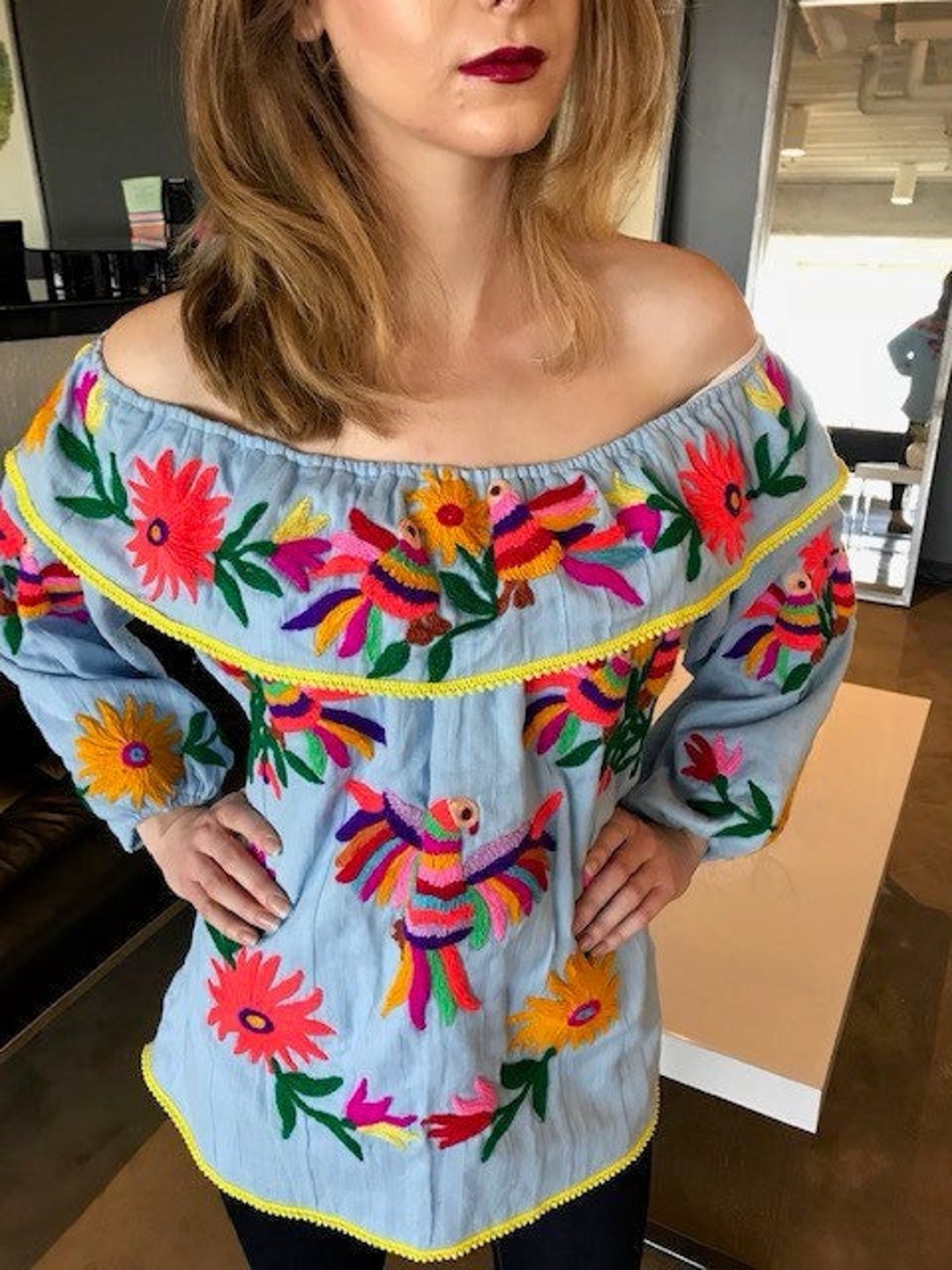 Mexican Embroidery, Folk,hand Embroidery , Ukrainian Embroidery , Smock ...