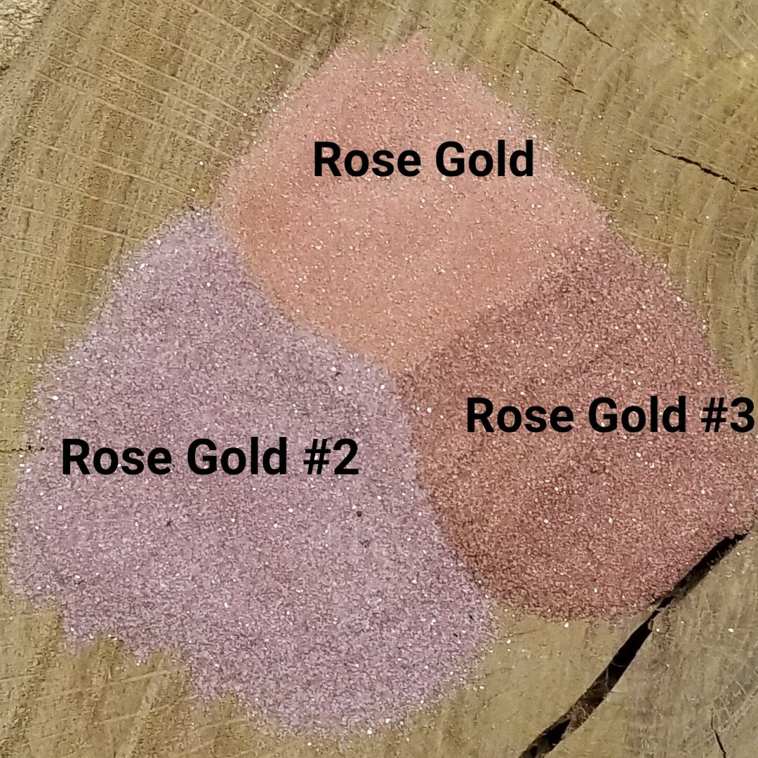 Rose Gold Colored Sand for Wedding Unity Sand - Wedding Sand - Wedding ...