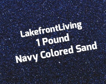 Navy Blue Sand - Etsy