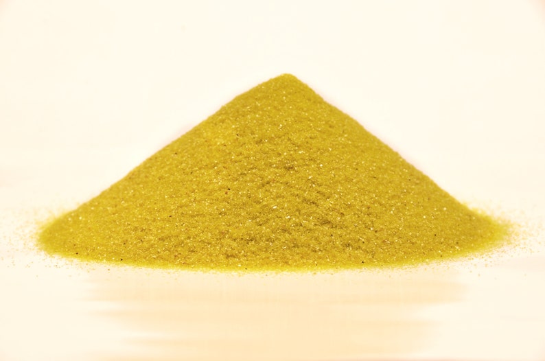 Gold Sand for Wedding Unity Sand - Yellow Colored Sand - Etsy
