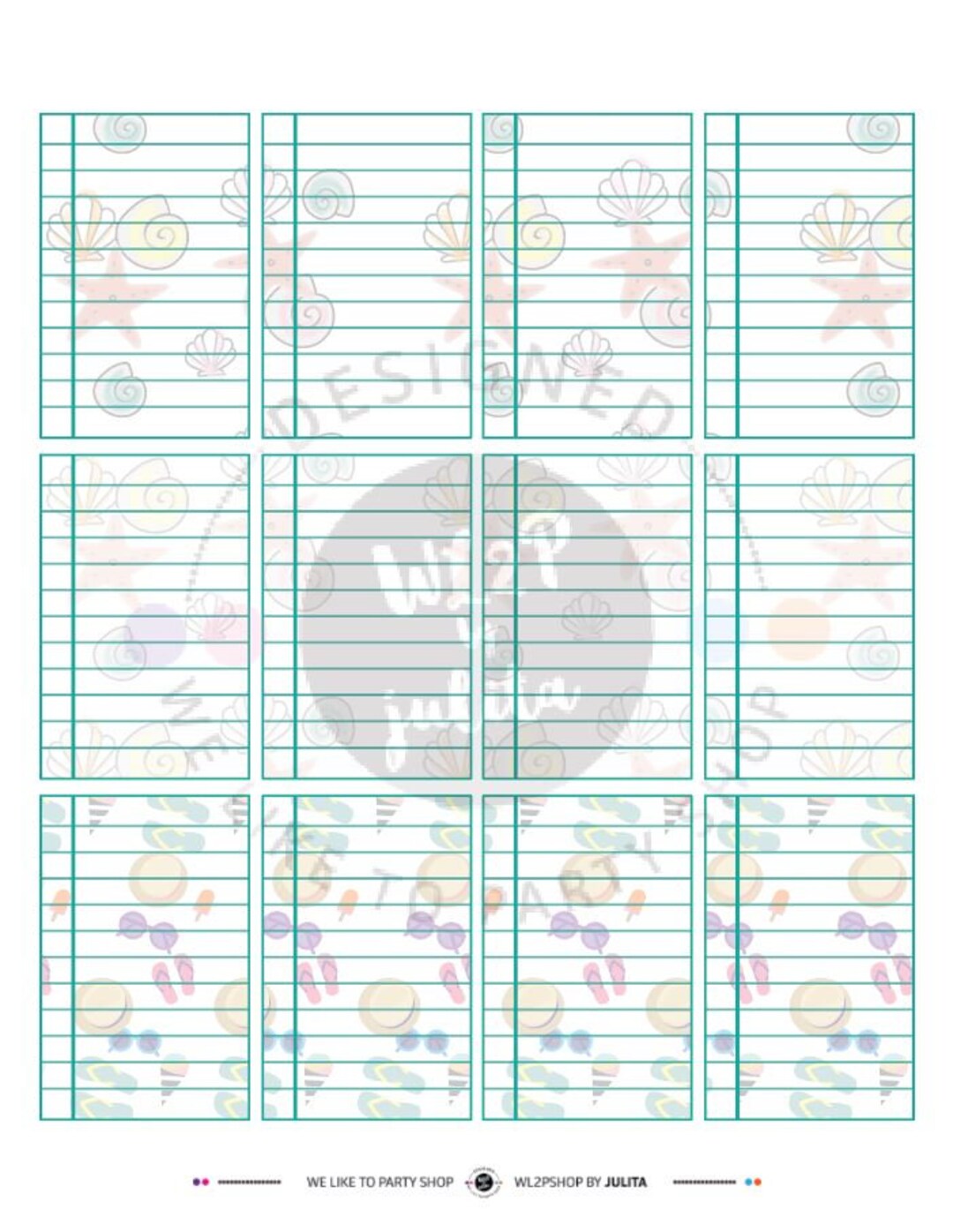 Big & Classic HP Planner Checklist Boxes - Etsy