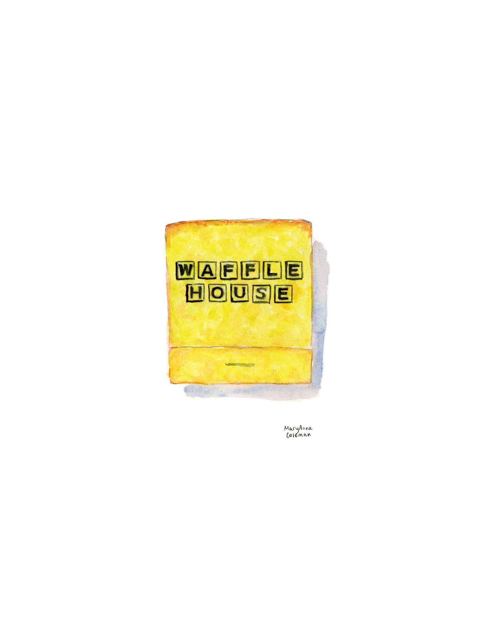 Waffle House Matchbook - Etsy