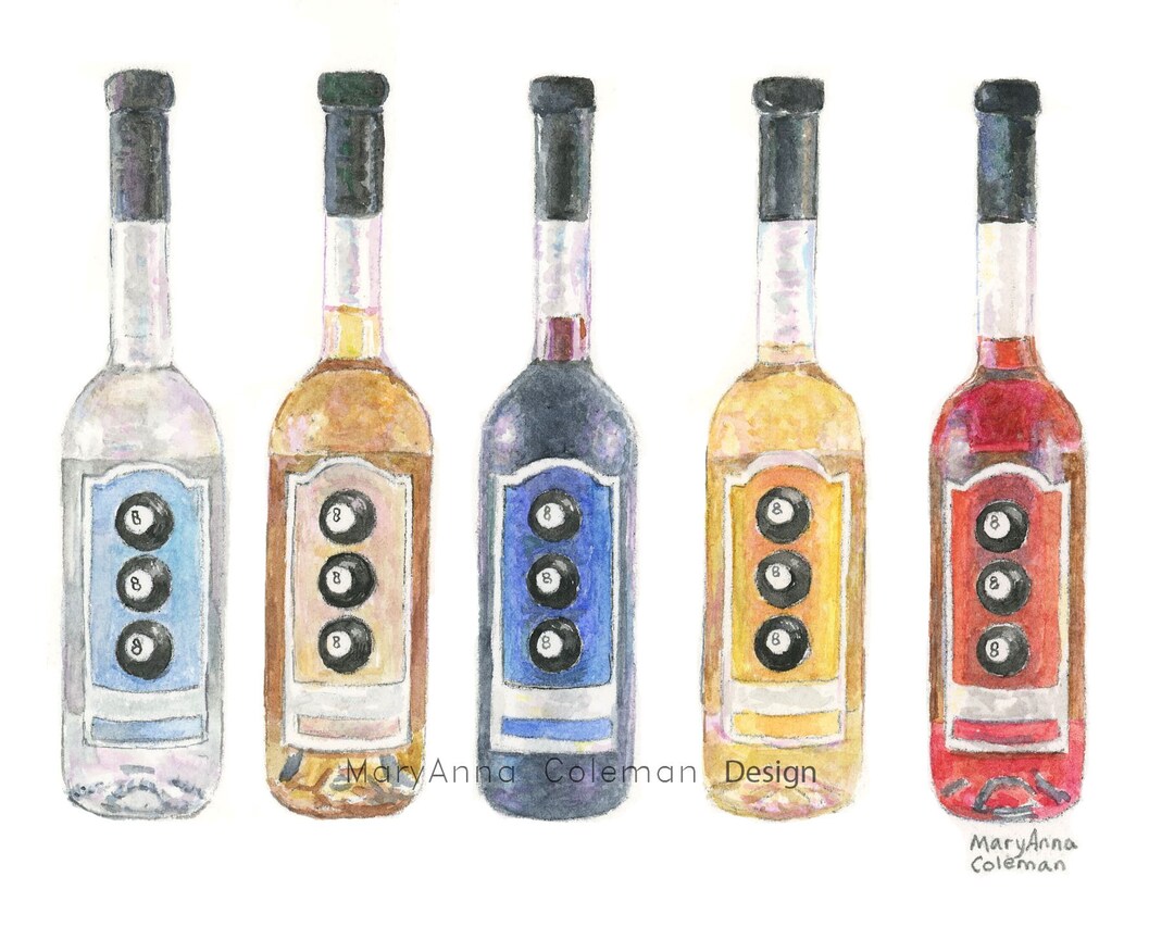 Triple Eight Vodka - Etsy