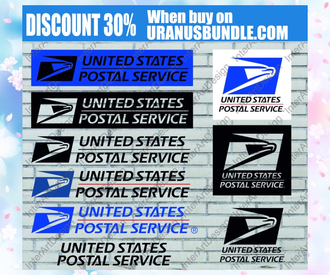 United States Postal Service Svg USPS Logos Postal Service - Etsy