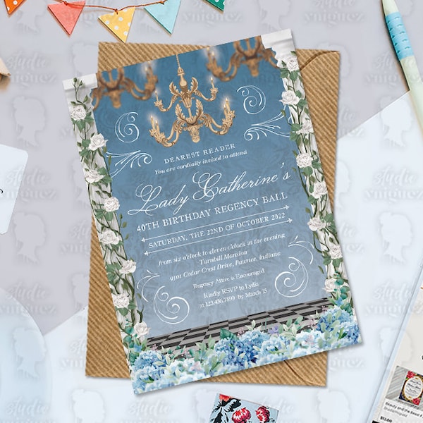 Royal Ball Invite - Etsy