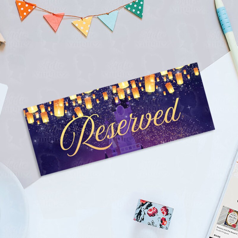 Reserved Sign - Etsy