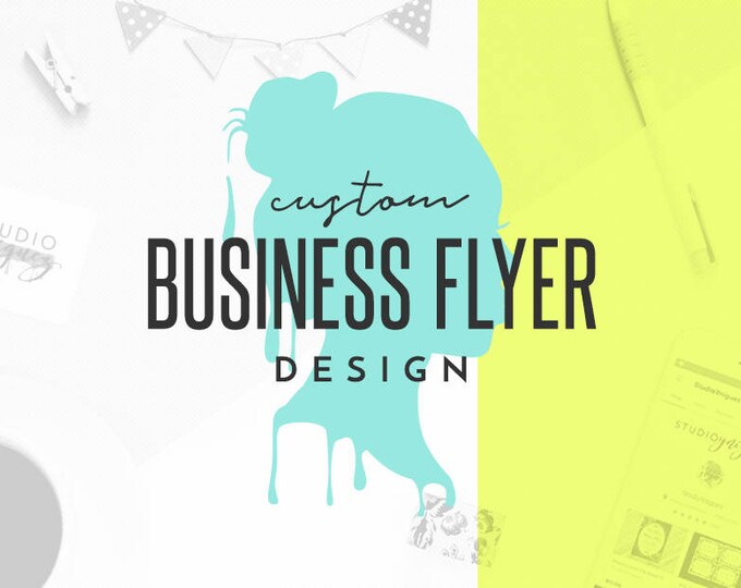 Custom Printable Flyer Design, Custom Graphic Design, Custom Business ...