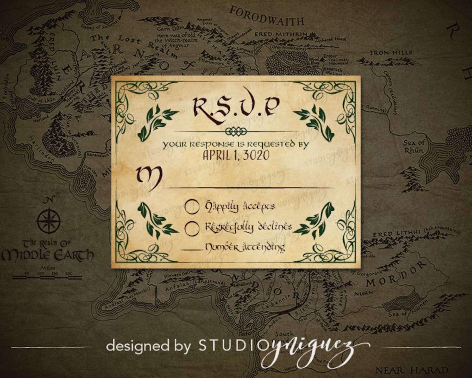 Fantasy Wedding Printable Invitation Suite Woodland Printable - Etsy