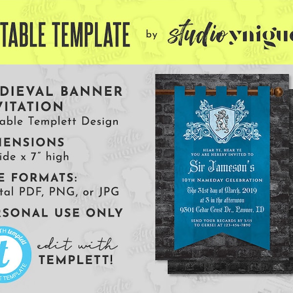 Medieval Banner - Etsy