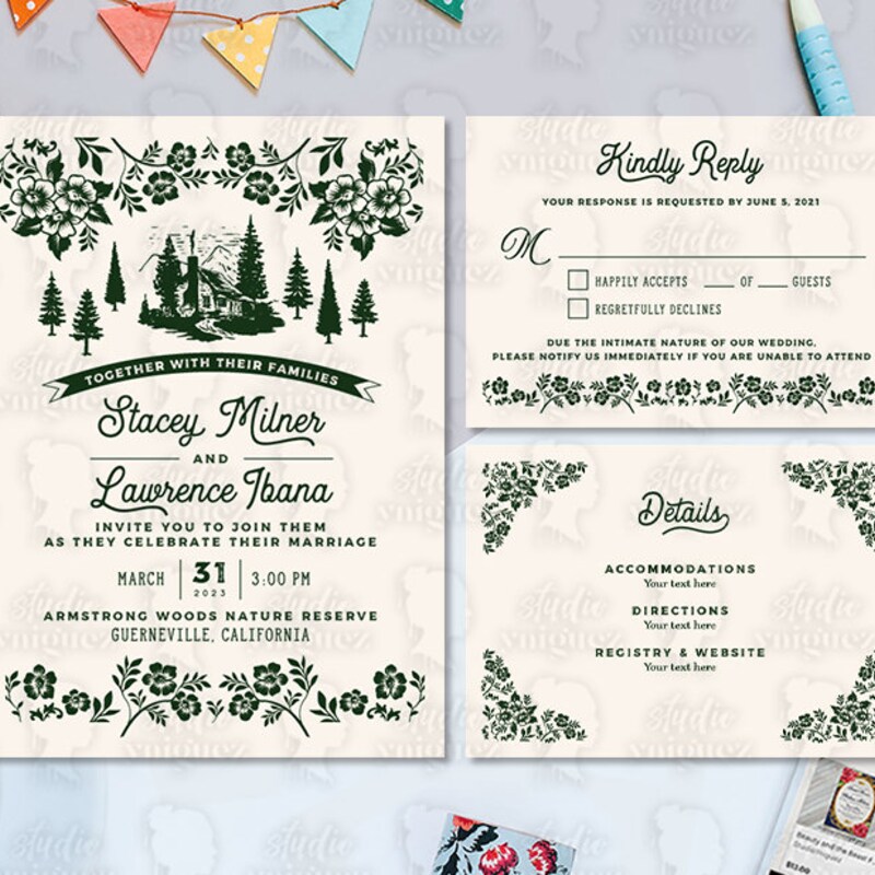 Camping Wedding - Etsy