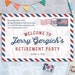 Post Office Retirement Party Printable Invitation, Printable 7 X 5 ...
