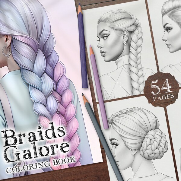 Hairstyle Book - Etsy