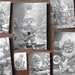 38 Melody Gnomes Digital Coloring Book, Gnomes With Music Instruments ...