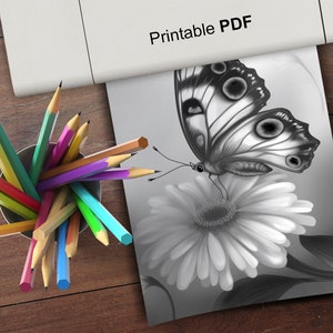 33 Butterflies Digital Coloring Book Part-1, Butterfly Coloring Pages ...