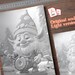 38 Melody Gnomes Digital Coloring Book, Gnomes With Music Instruments ...