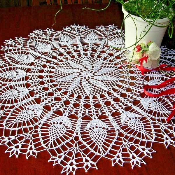 Crochet Doily Tablecloth - Etsy