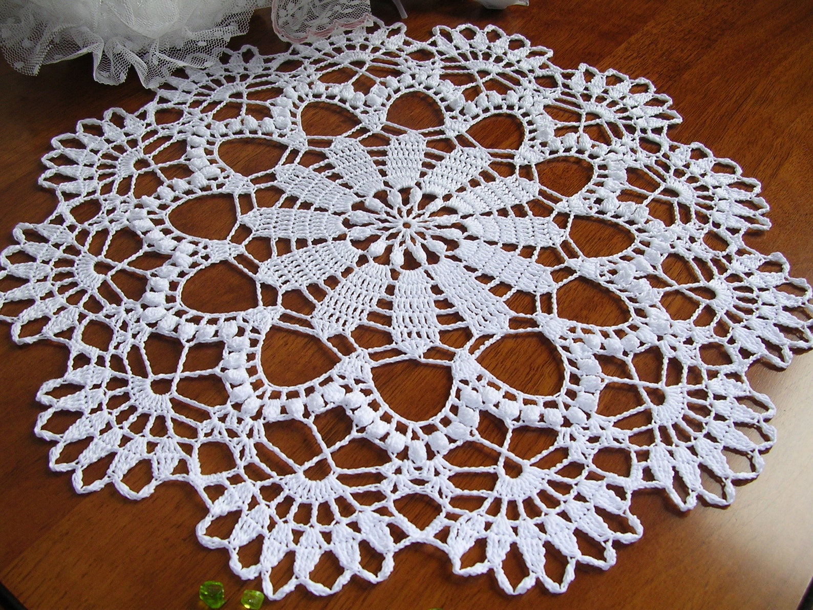 Crochet Lace Doily Pattern PDF, Easter Doilies Patterns, Textured Round ...