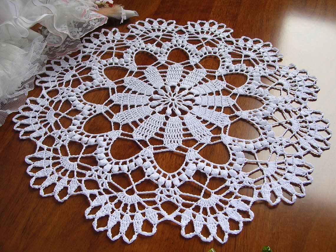Crochet Lace Doily Pattern PDF Easter Doilies Patterns - Etsy