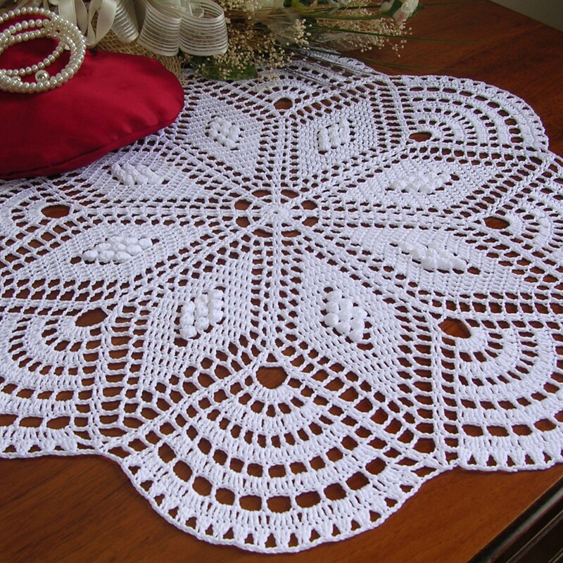 Crochet Table Topper - Etsy
