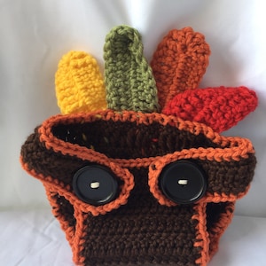 Diaper Cover Turkey Thanksgiving Photo Prop - Etsy