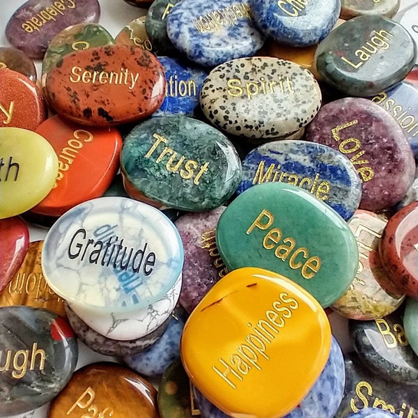 Inspirational Stones - Etsy