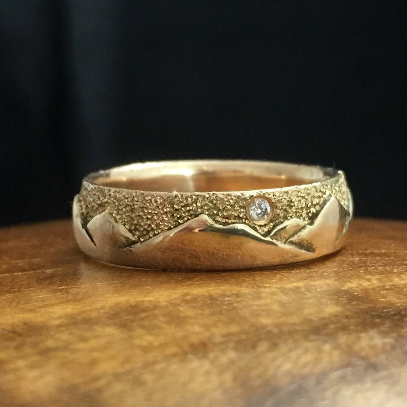 Mountain Ring - Etsy