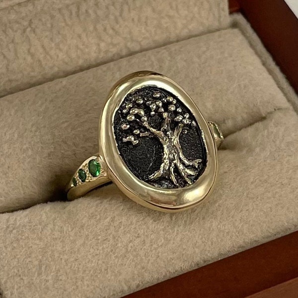 Tree of Life Ring - Etsy