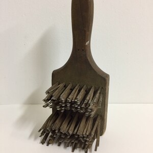 Primitive Tool/vintage Metal Brush/ Vintage Tool/vintage Scaper Tool ...