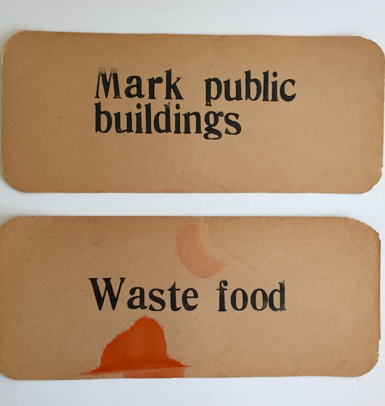 Vintage School Sentence Cards - Etsy