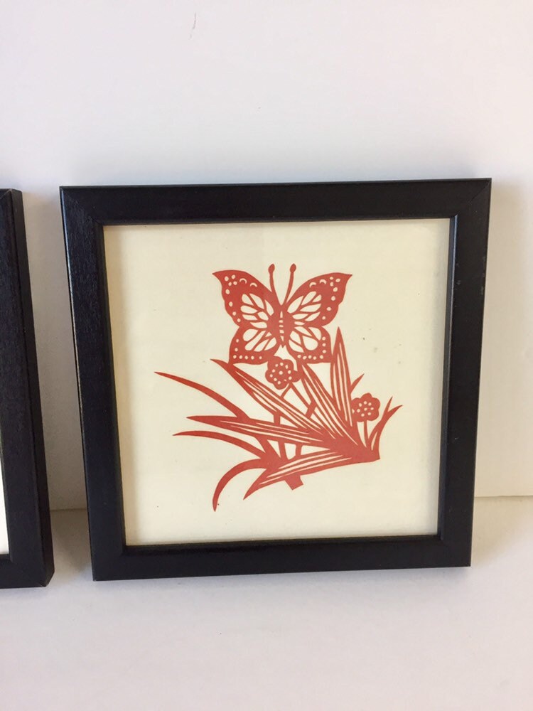 Vintage Paper Cuts/ Vintage Chinese Paper Cut Art/ Vintage - Etsy