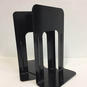Vintage Large Metal Bookends/ Heavy Metal Bookends - Etsy