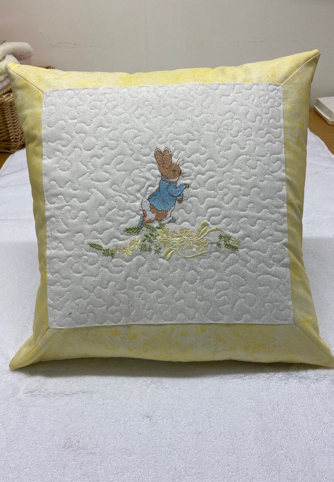 Peter Rabbit Cushion - Etsy