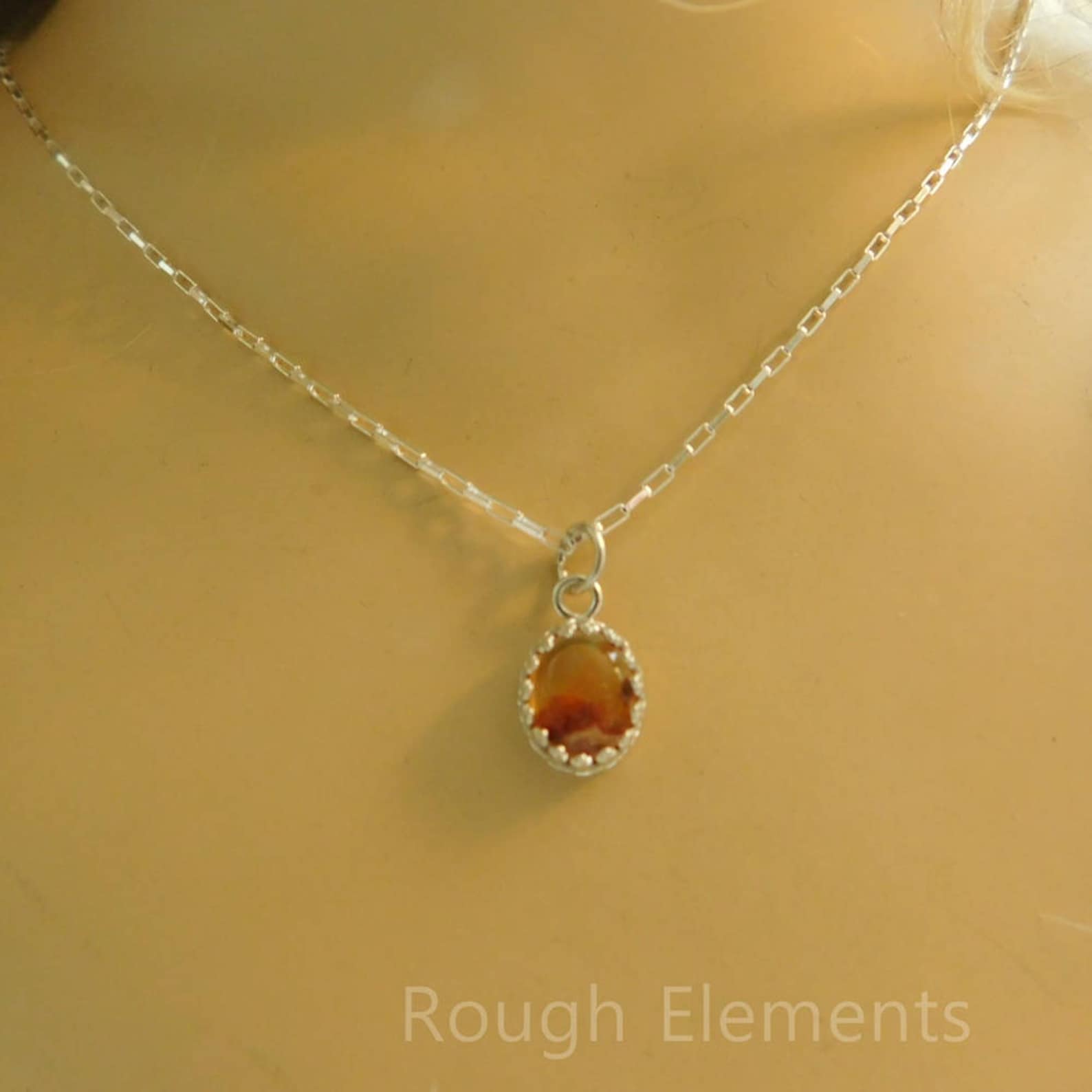 Mexican Cantera Opal Sterling Silver Pendant Natural Opal | Etsy