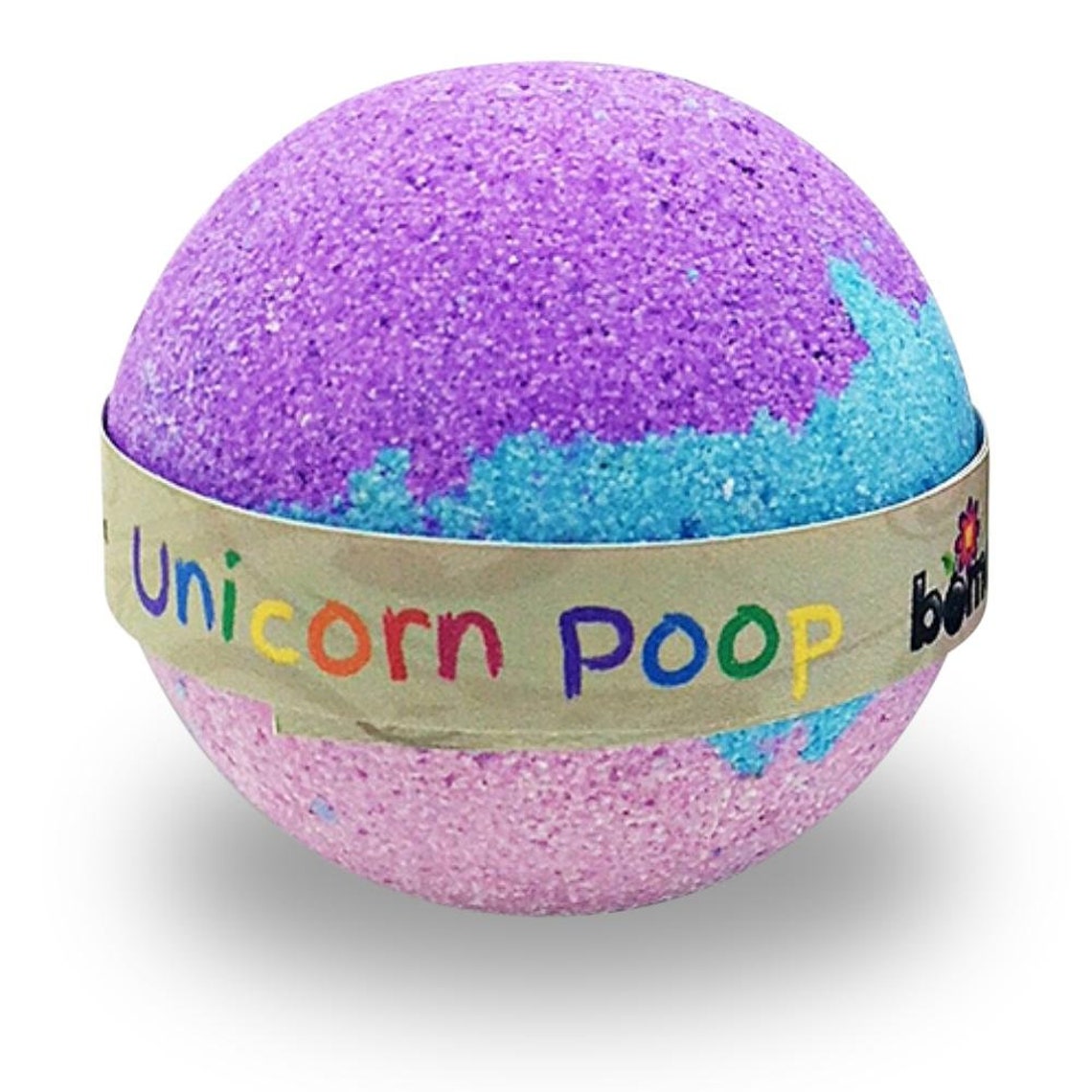 Unicorn Poop All Natural Fizzing Bubble Bath Bomb Set of 6 Fun Time ...