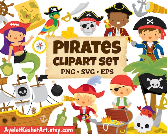 Pirates X Clipart Pirates Svg Clipart Silhouette Pirate Girls And